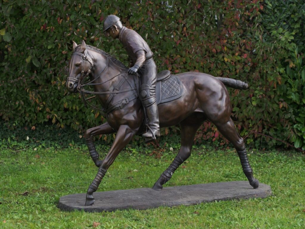 Polo Pony and Jockey Bronze Horse | Avant Garden Bronzes