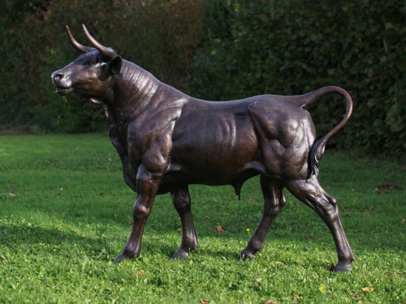 Taurus The Stud Bull Bronze Animal | Avant Garden Bronzes